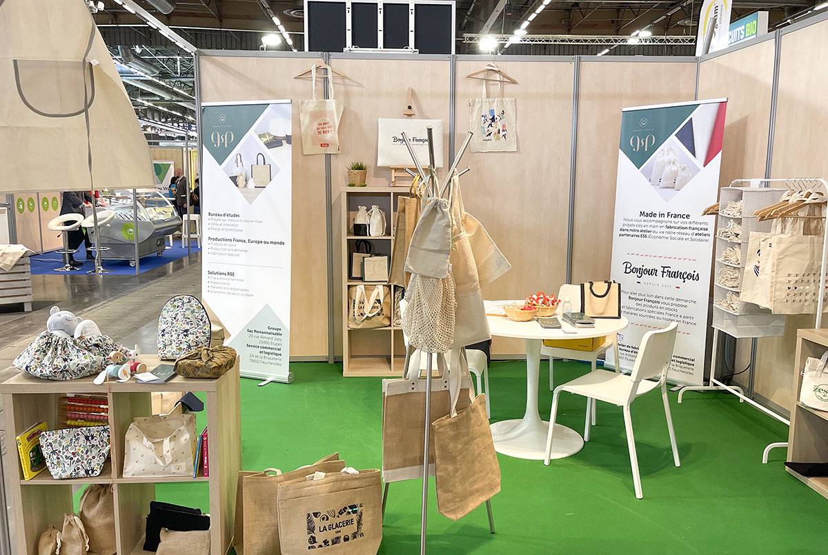 GSP Textile au salon Natexpo Paris 2021 - GSP Textile